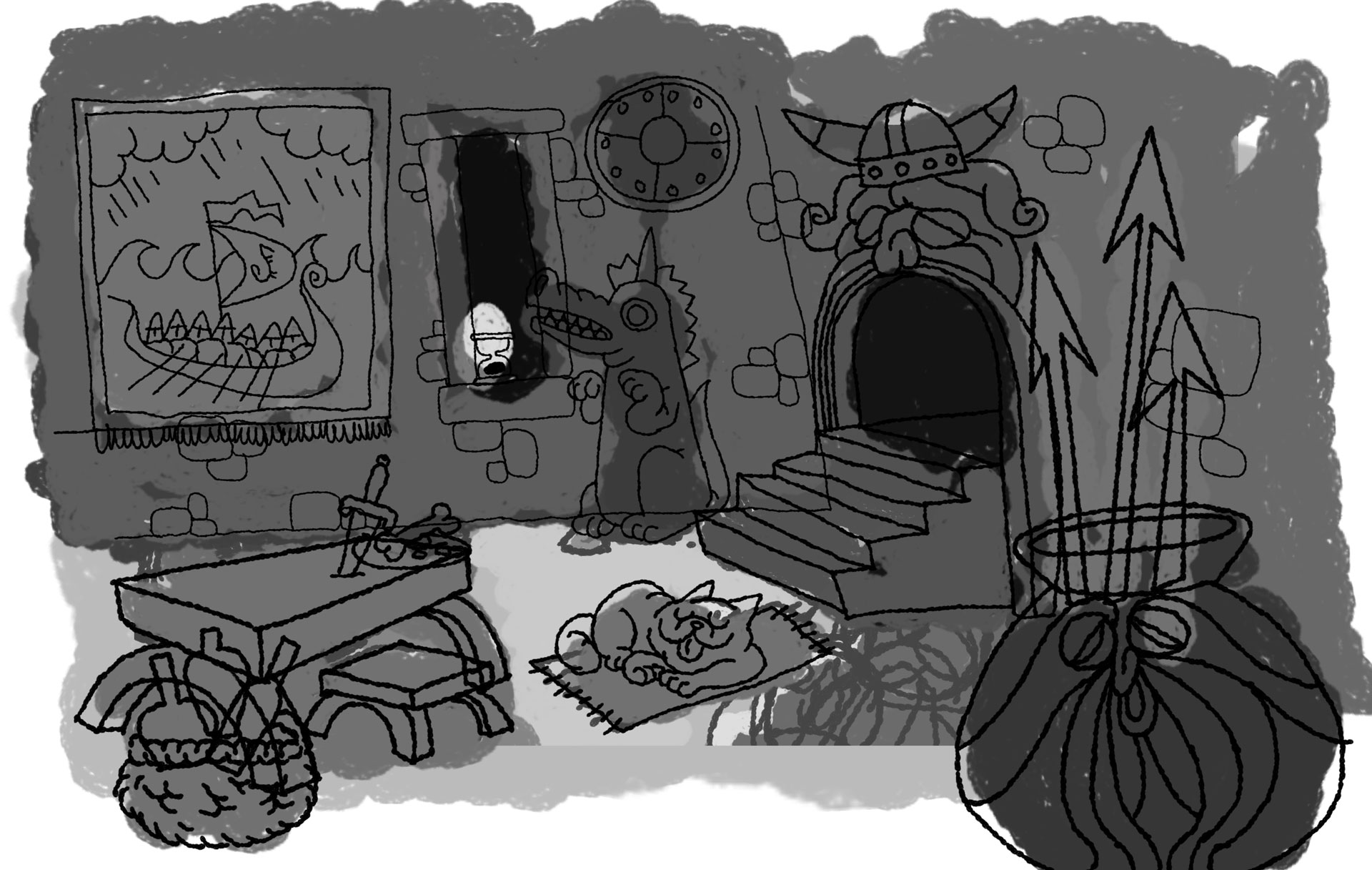 Viking Backgrounds – Dan Pindell